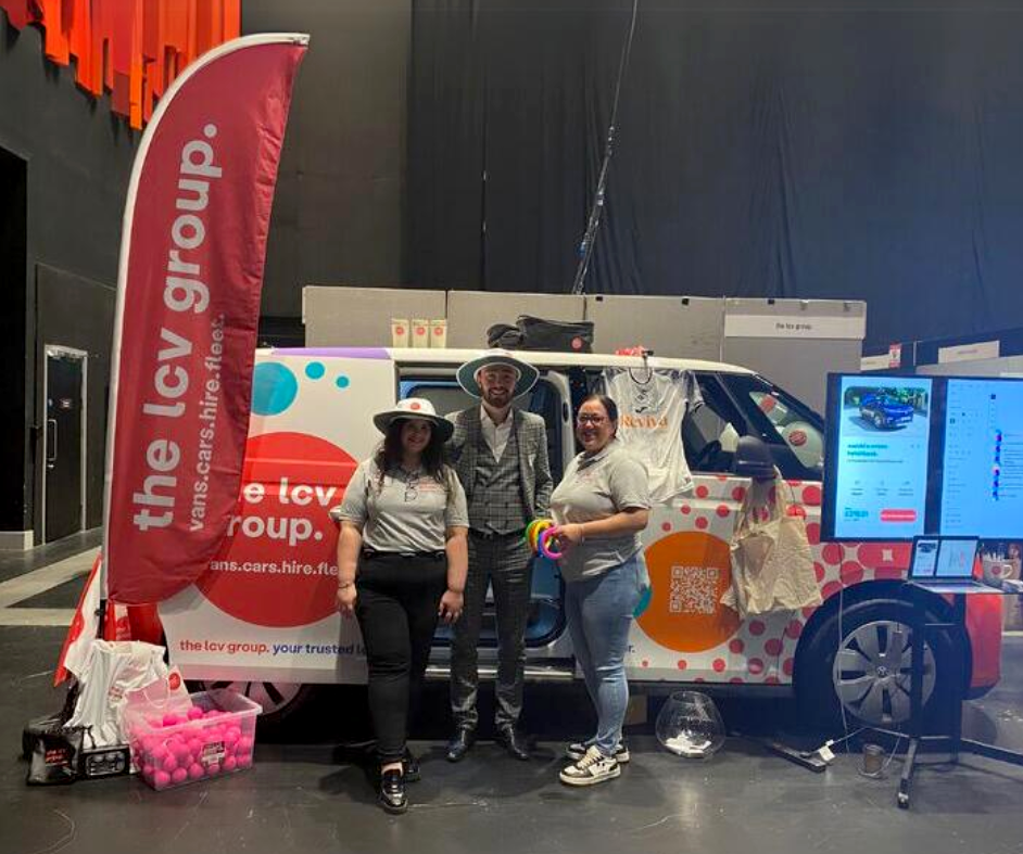 the lcv group show off Volkswagen ID.Buzz at Swansea Arena | THE LCV GROUP